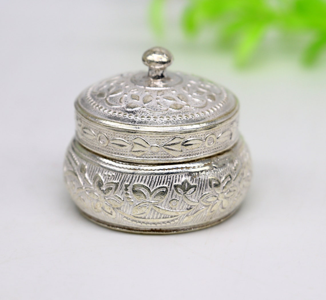 925 Sterling Silver Unique Antique Design Handmade Brides Eyes Kajal ...