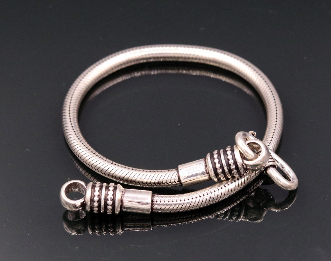 4mm 925 Sterling Silver Handmade Amazing Inches Snake Chain - Etsy