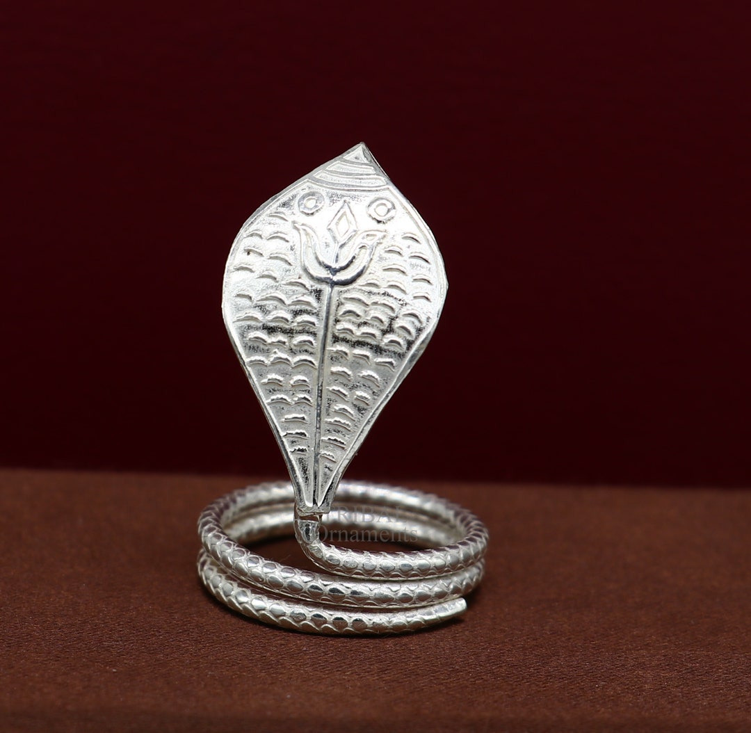 Divine Shiva Snake Sterling Silver Handmade Style Mini Snake or Shiva ...