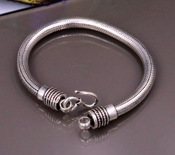 5MM Amazing Customized Vintage Style Snake Chain Handmade 925 - Etsy