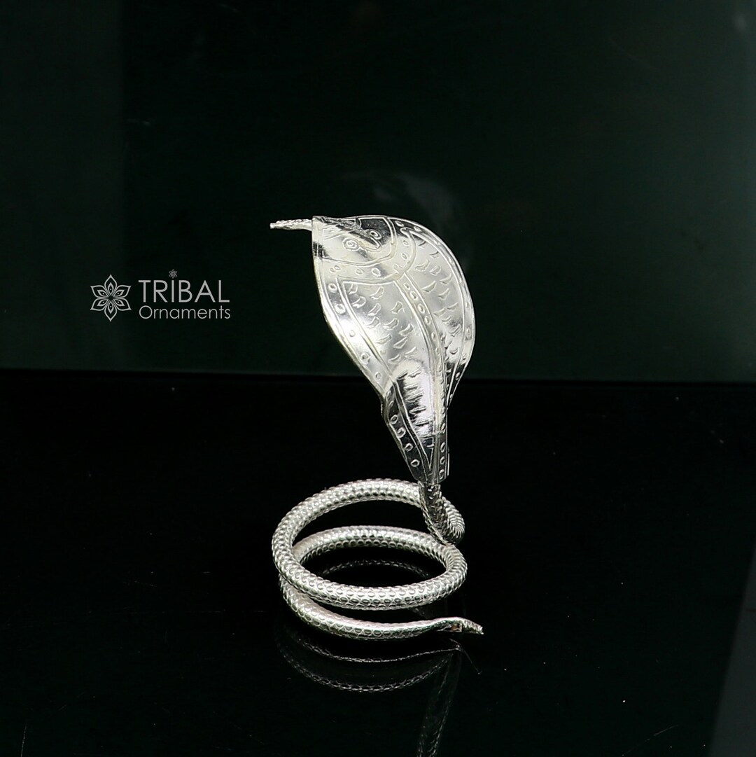Divine Shiva Snake 925 Sterling Silver Handmade Style Mini Snake or ...