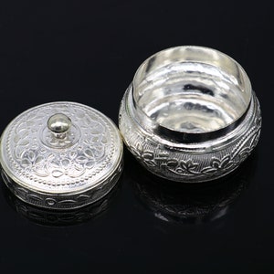 925 Sterling Silver Unique Antique Design Handmade Brides Eyes Kajal ...