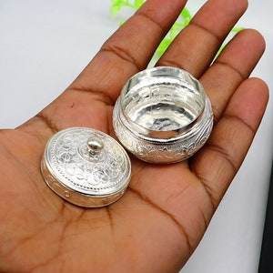 925 Sterling Silver Unique Antique Design Handmade Brides Eyes Kajal ...