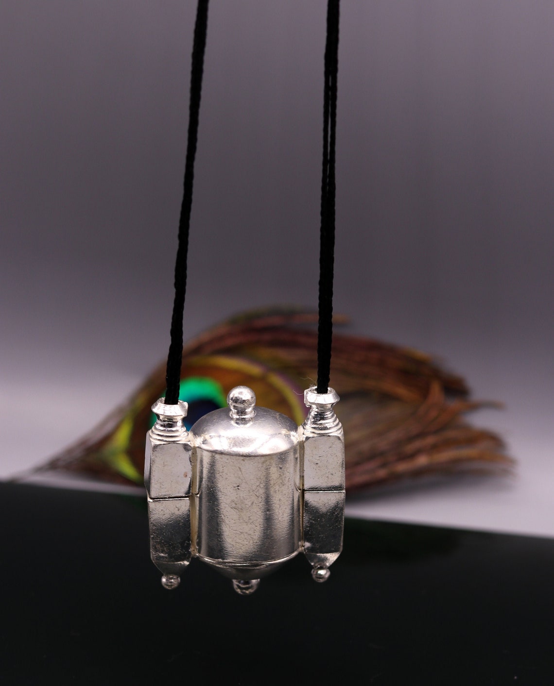 Amazing Sterling Silver Handmade Lingam Box Container Box - Etsy