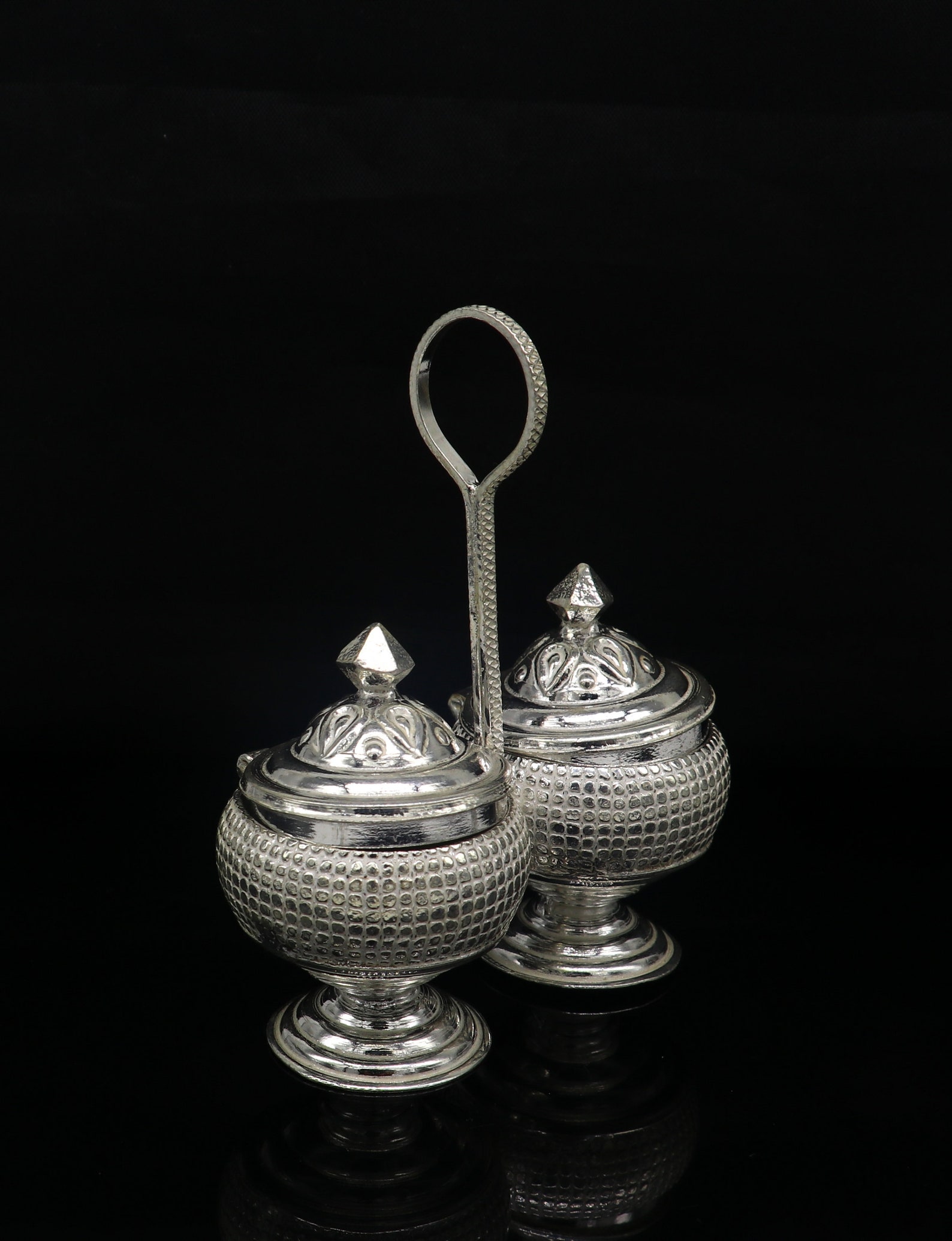 Vintage Design Sterling Silver Trinket Box Bet Way to Put - Etsy