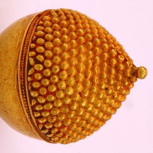 Vintage Traditional Rajasthani 20k Yellow Gold Rakhadi Head Jewelry ...