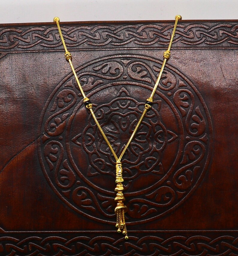 22kt Fine Yellow Gold Handmade Customized Design Chain - Etsy