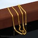 Handmade 22kt Yellow Gold Multi Box Chain Custom Work Highway Chain ...