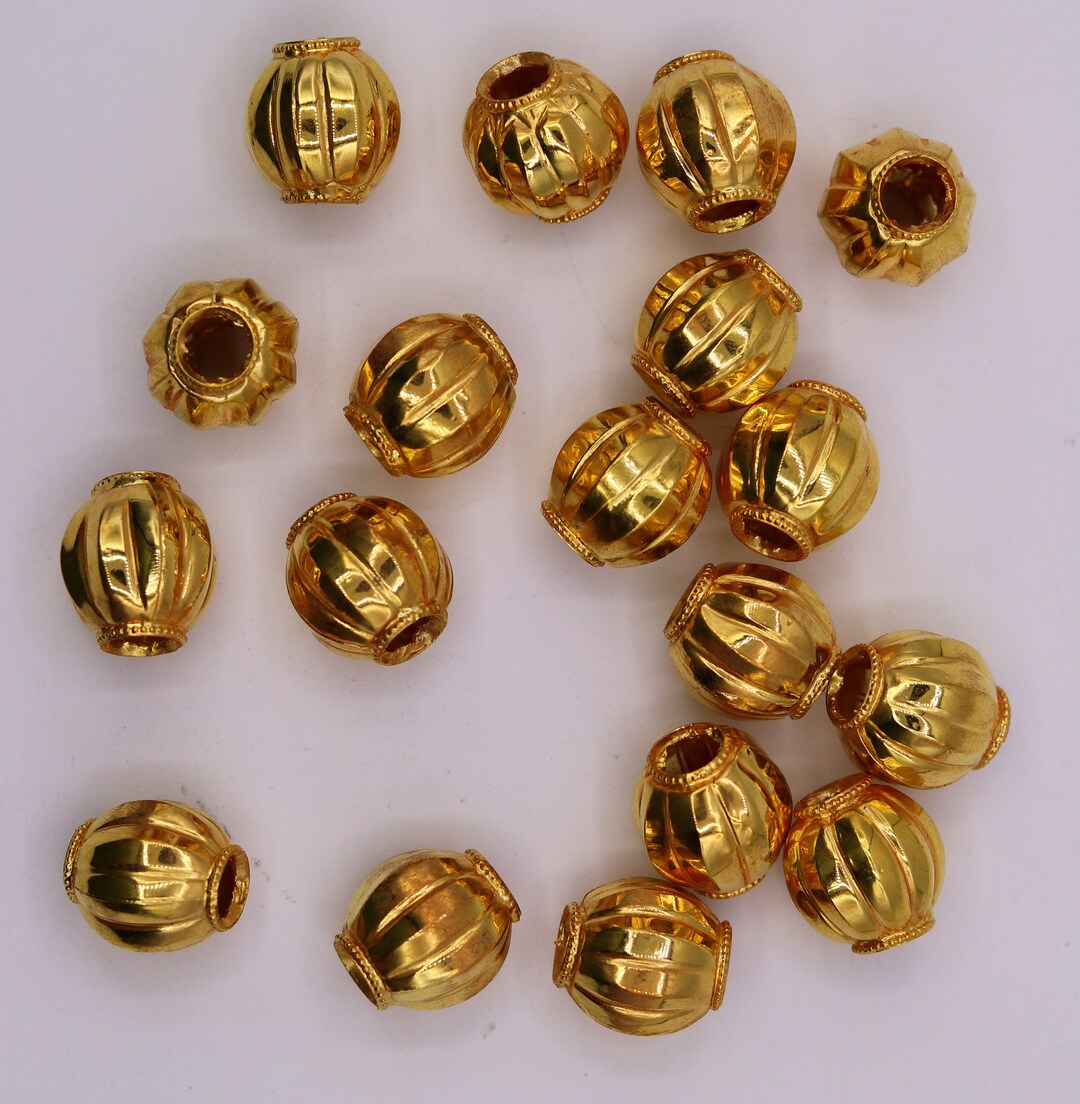 22kt Yellow Gold Handmade Antique Design Traditional Jewelry Making ...