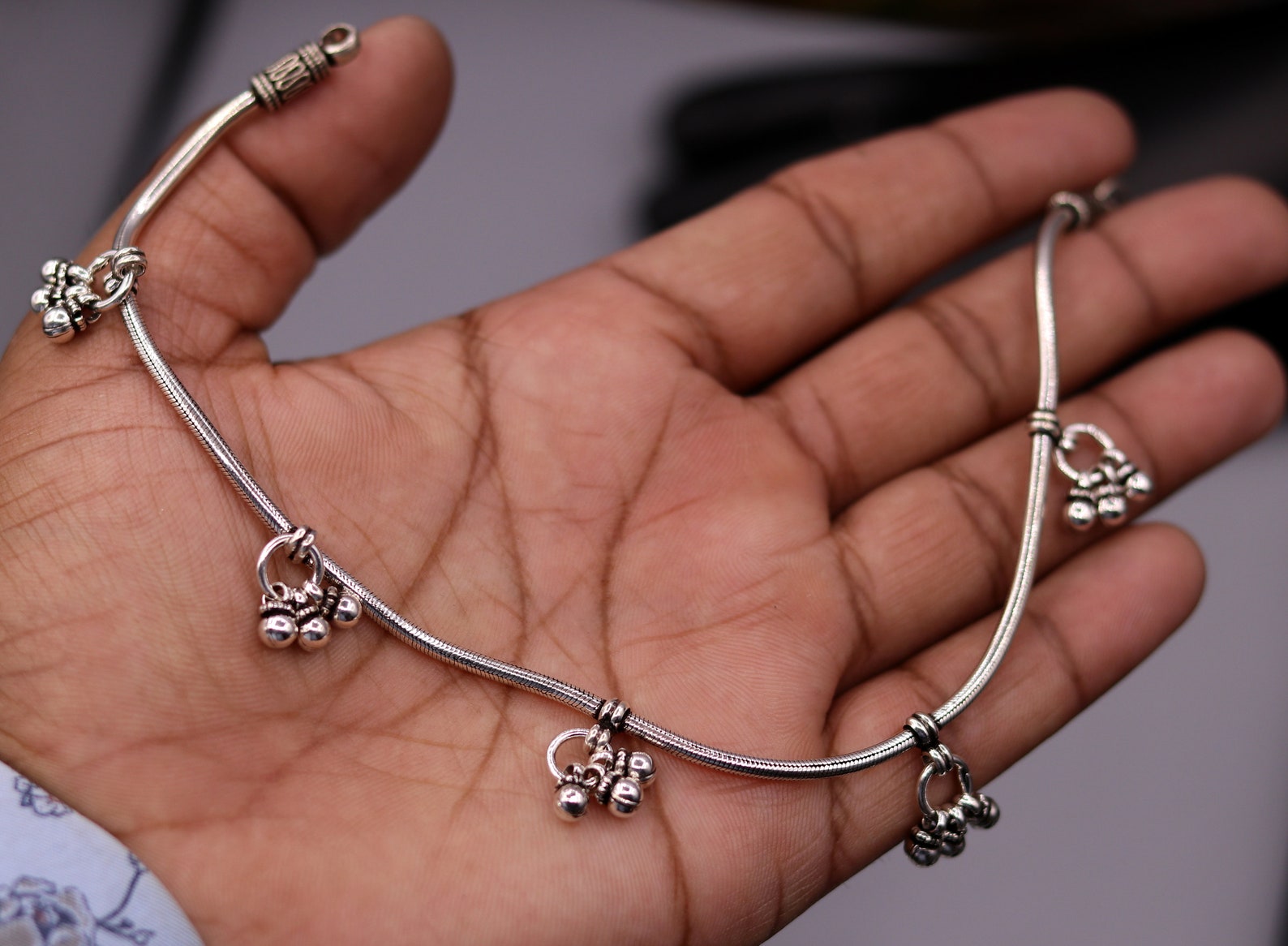 Handmade 925 Sterling Silver Handmade Vintage Antique Design Stylish ...