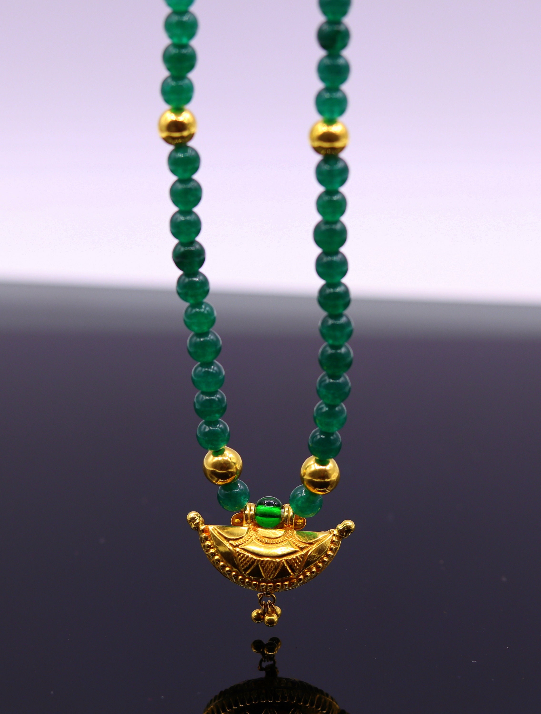 Yellow Gold 20K Handmade Vintage Antique Stylish Amulet - Etsy