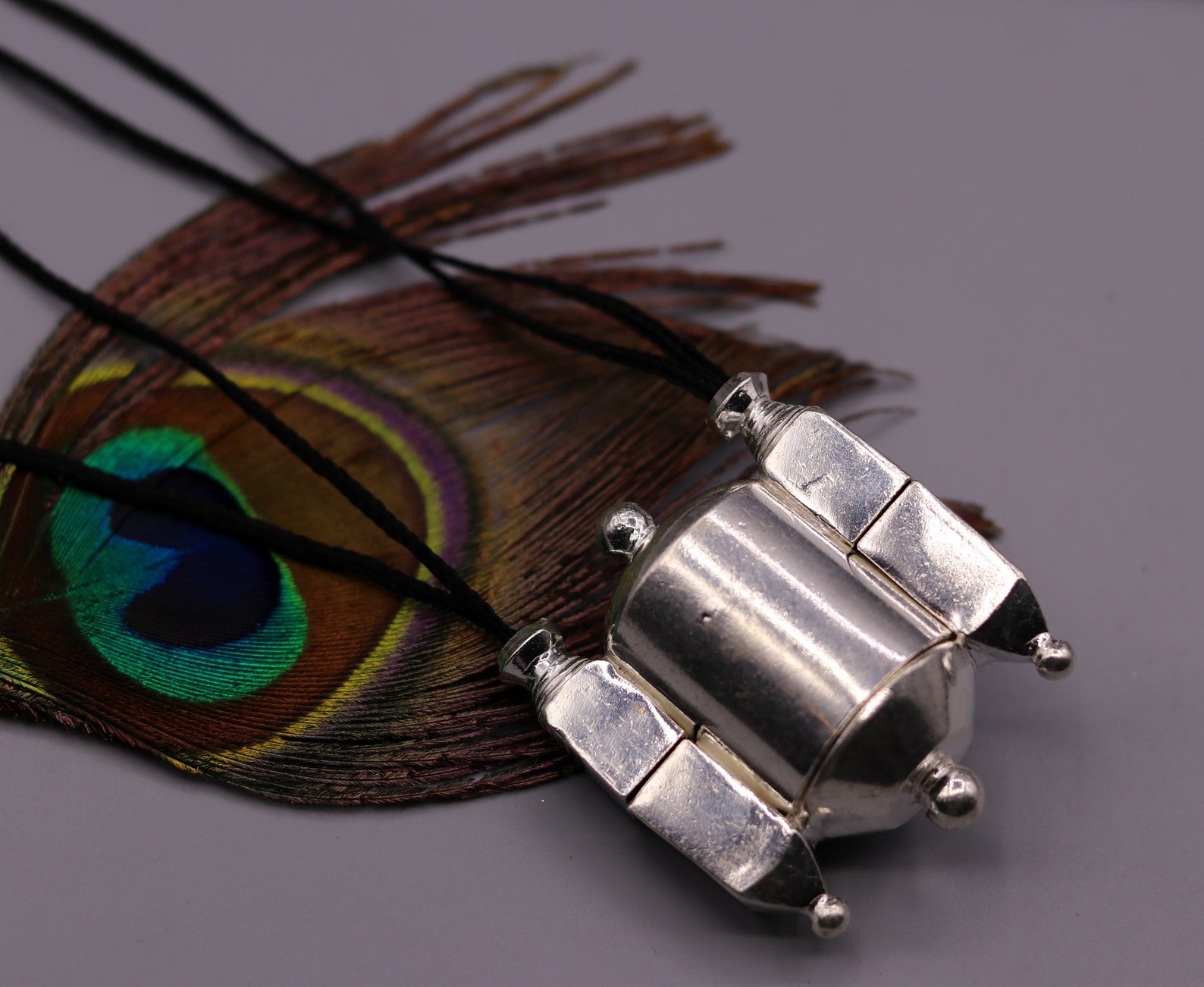 Amazing Sterling Silver Handmade Lingam Box Container Box - Etsy