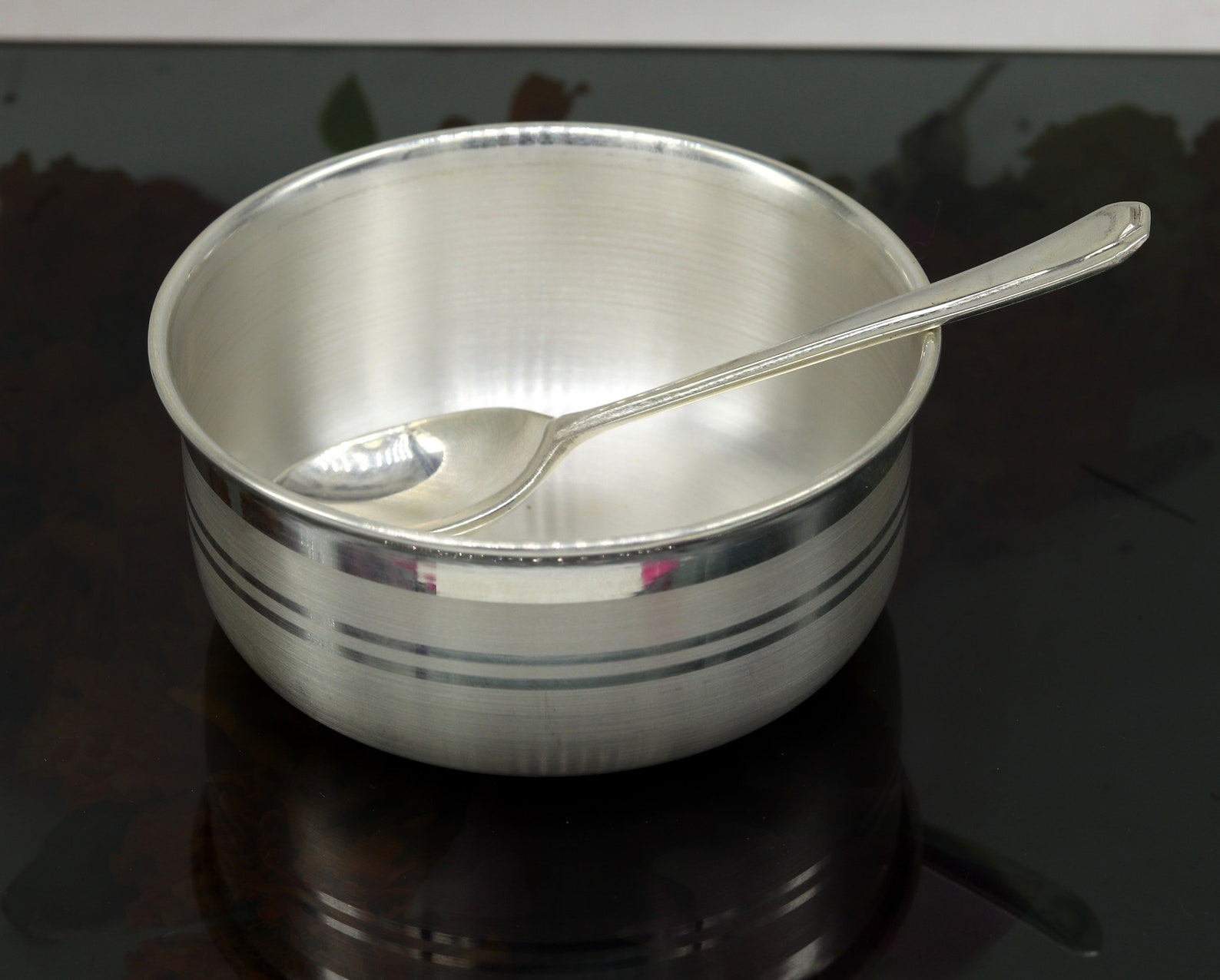 99.9 Pure Sterling Silver Handmade Solid Silver Bowl Kitchen - Etsy