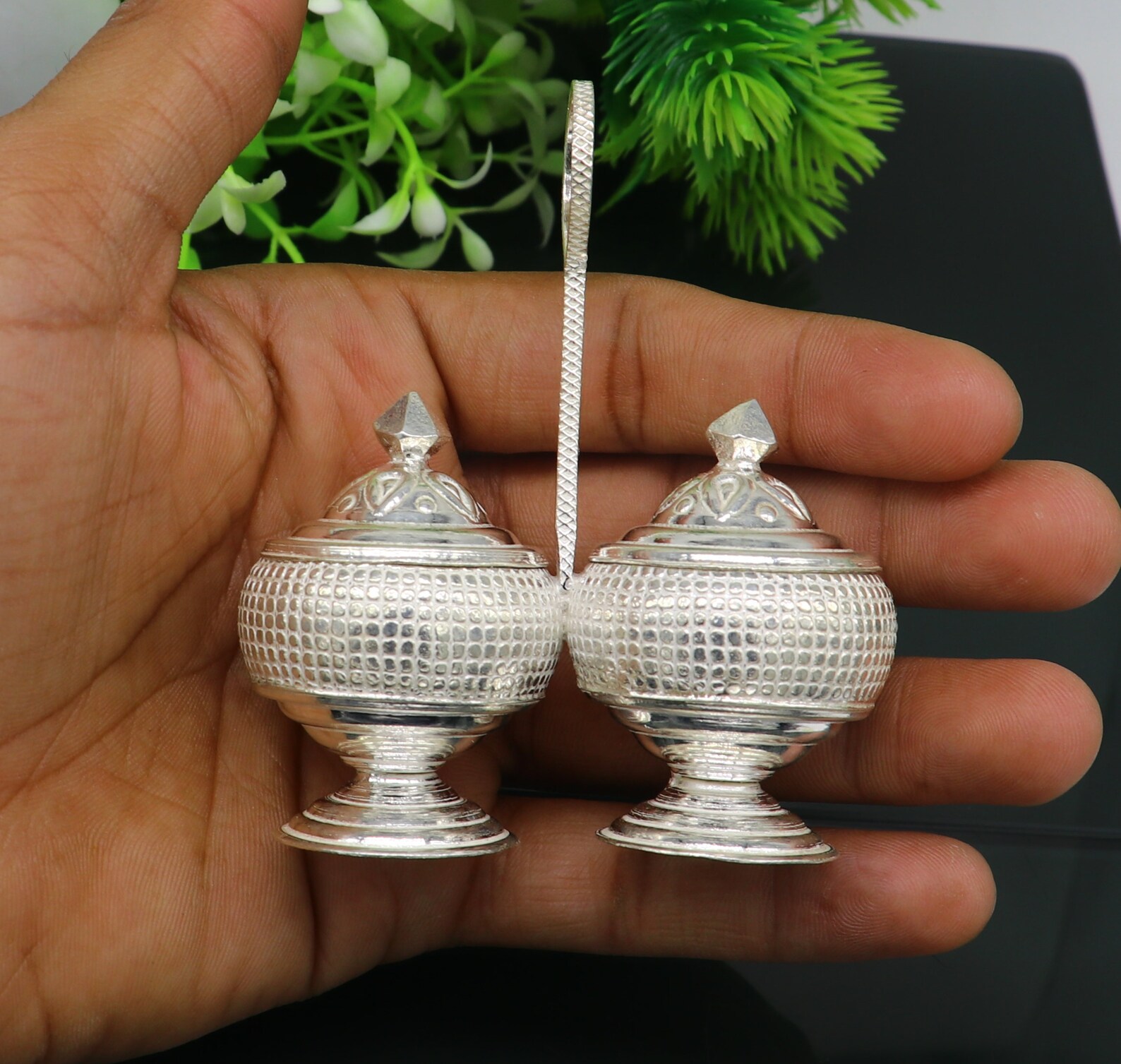 Vintage Design Sterling Silver Trinket Box Bet Way to Put - Etsy