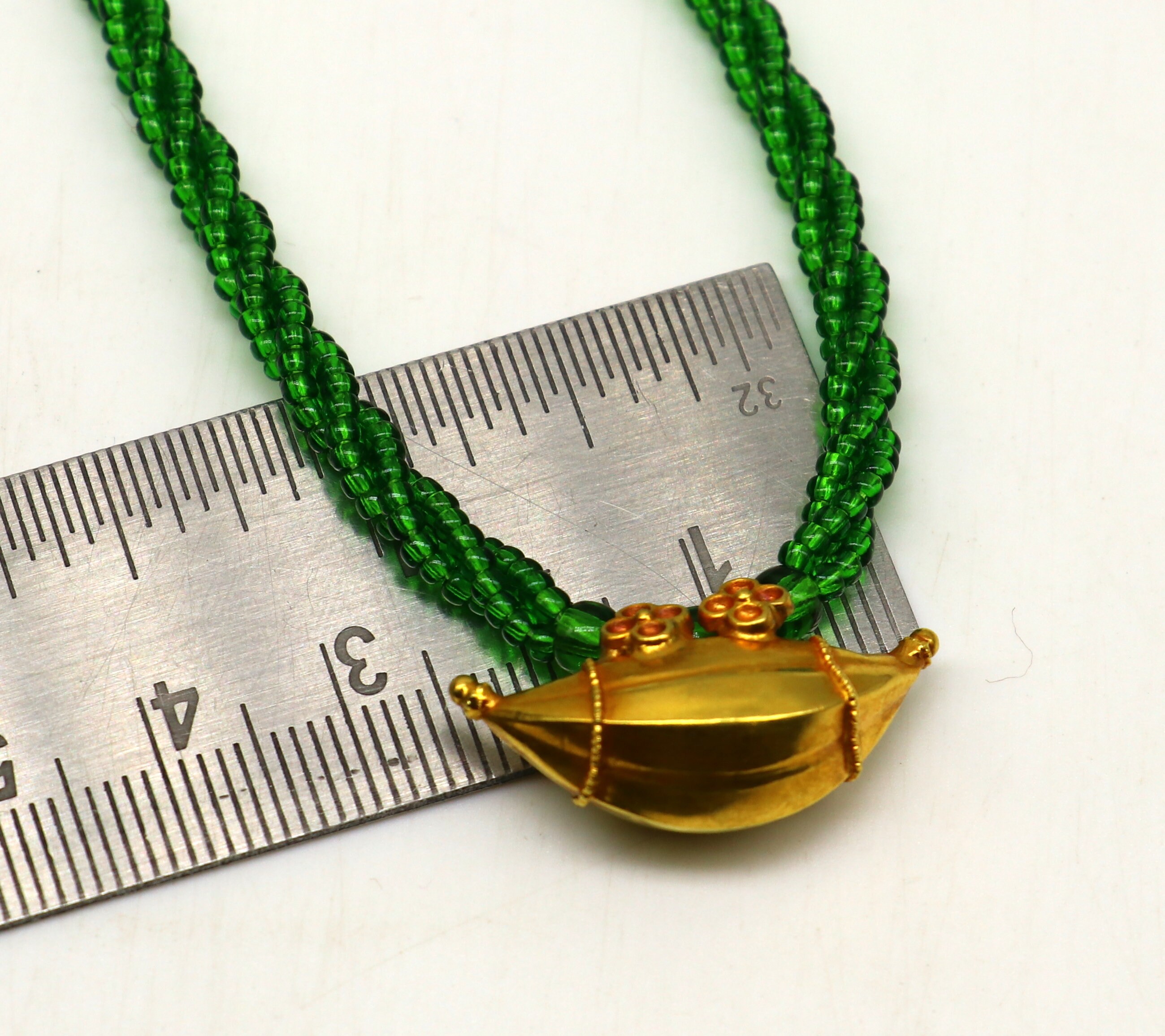 20 Kt Yellow Gold Handmade Amulet Pendant Fabulous Vintage - Etsy