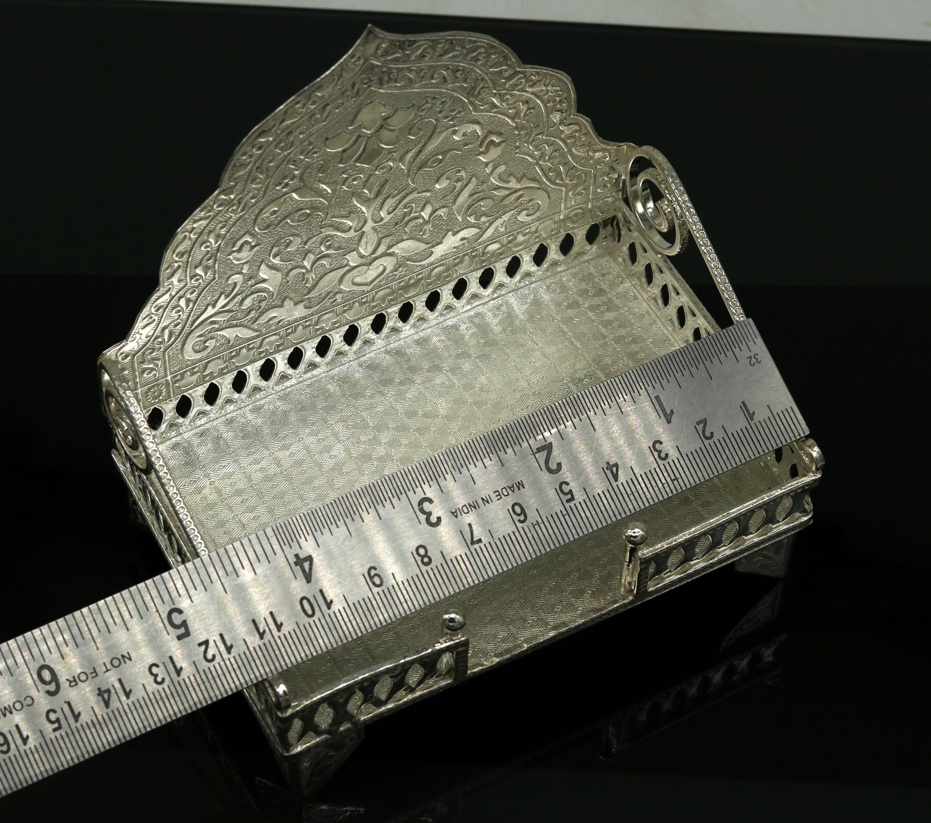 Sterling silver handmade amazing design home mini temple god | Etsy