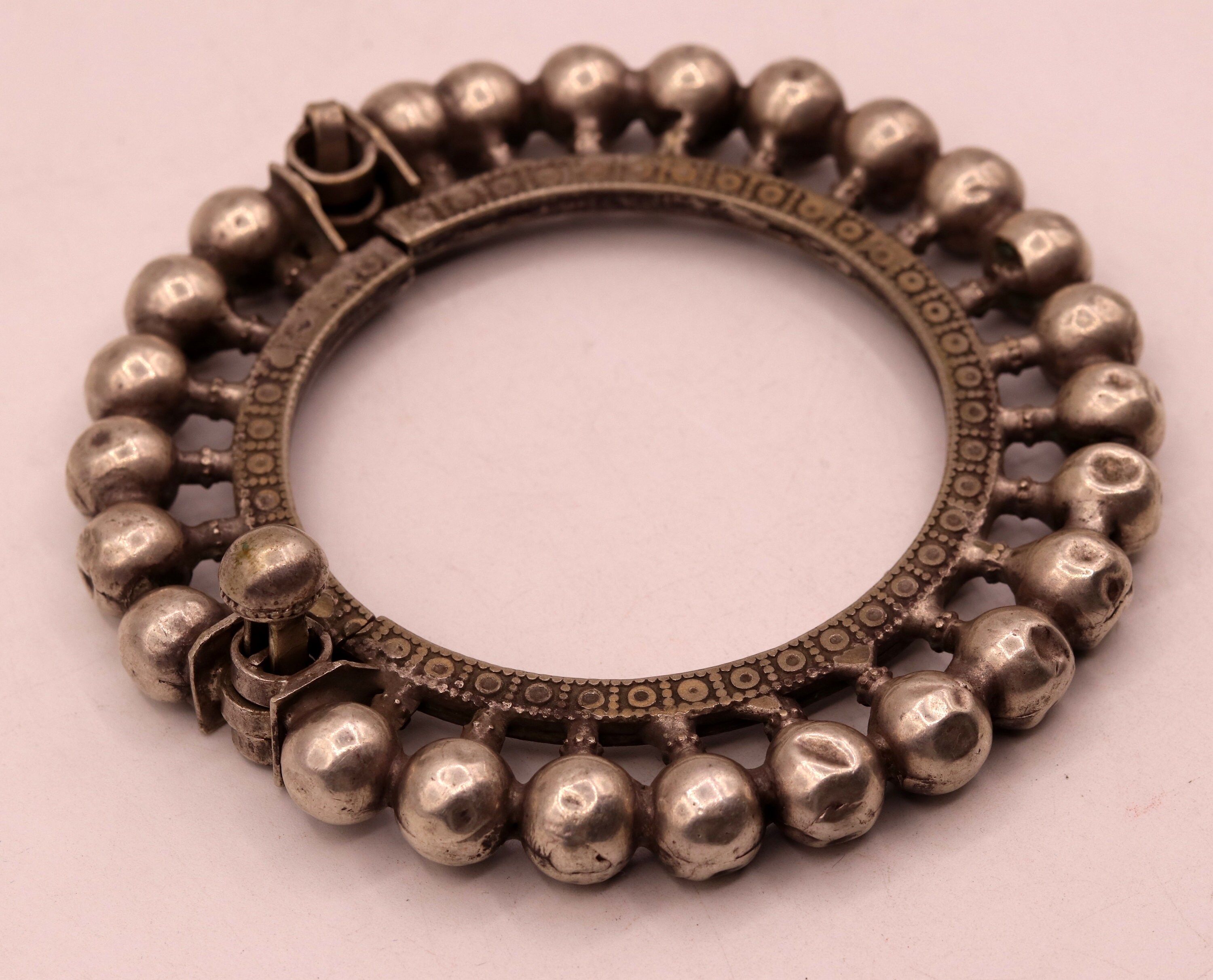 Vintage Antique Silver Old Bangle Kakan Kangan Chudi Tribal - Etsy