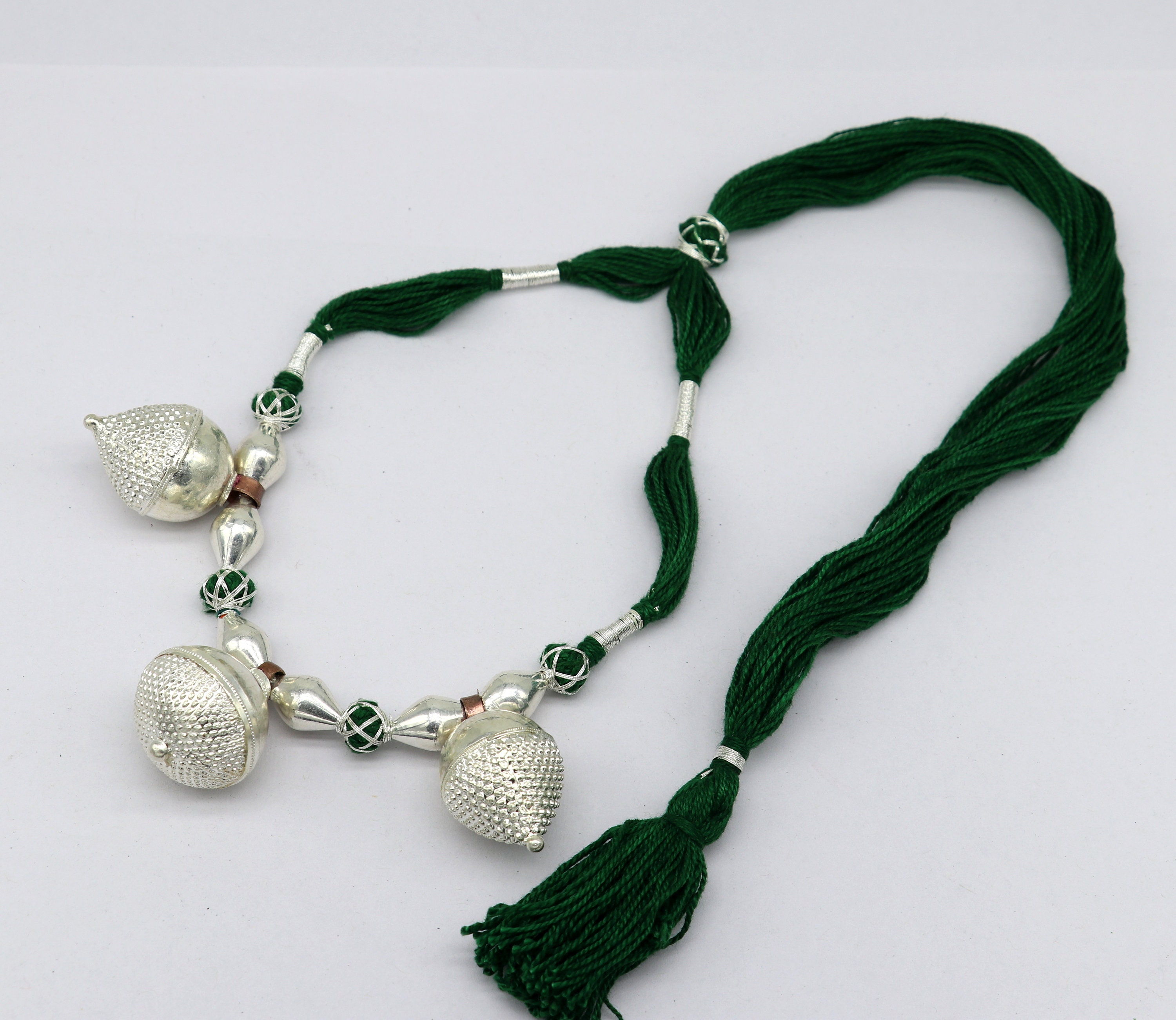 Impresionante vintage indio estilo tradicional de moda plata | Etsy