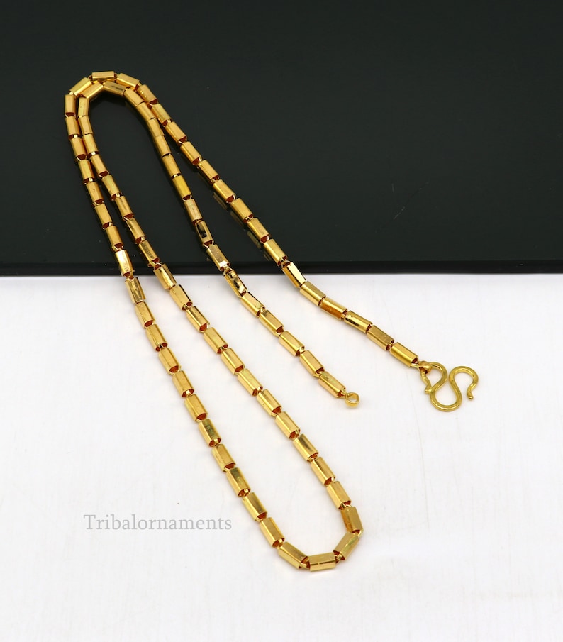 22kt Yellow Gold Royal Baht Chain Bar Chain Fabulous | Etsy