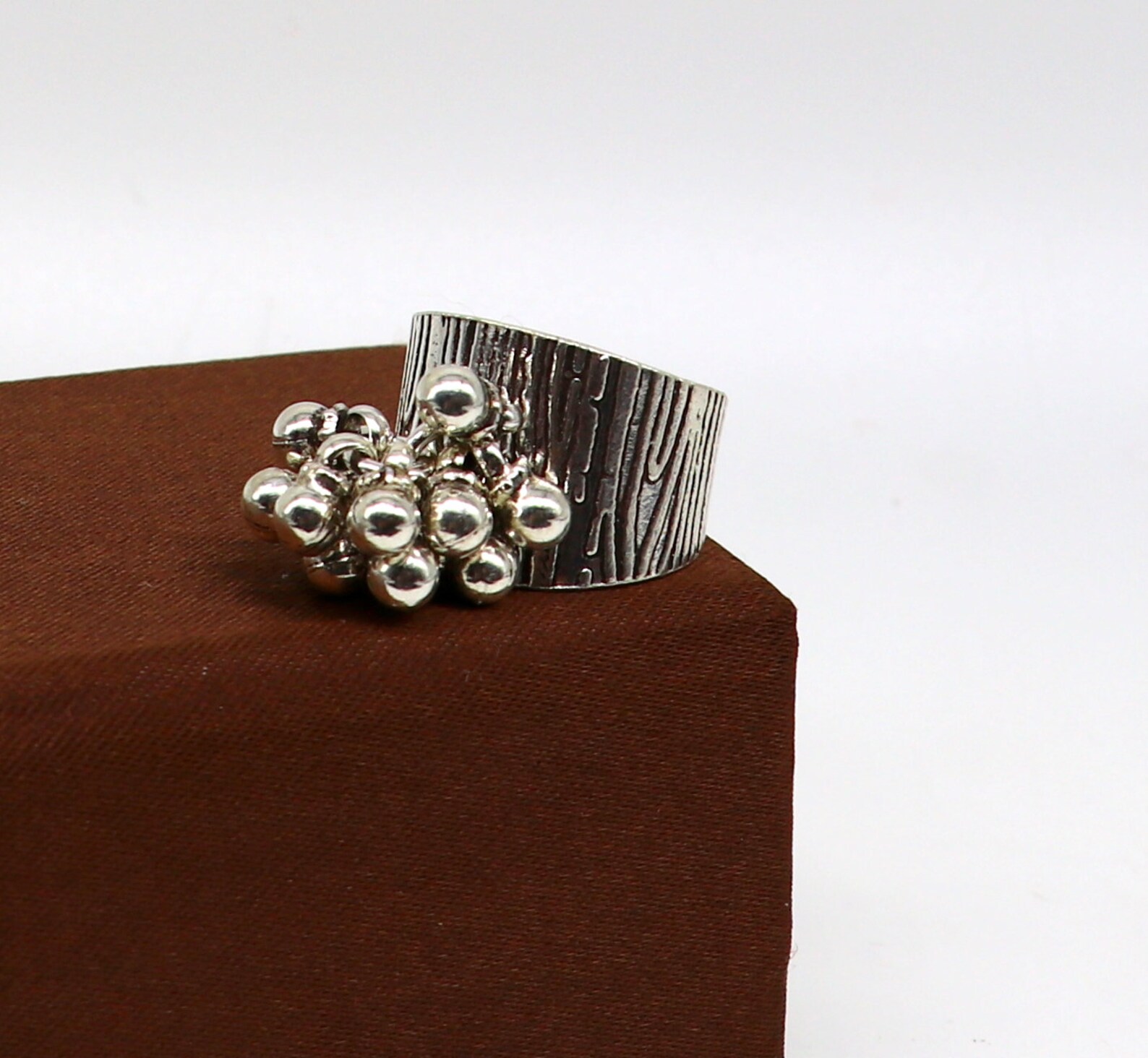 Solid 925 Sterling Silver Handmade Bells Ring Vintage Antique - Etsy