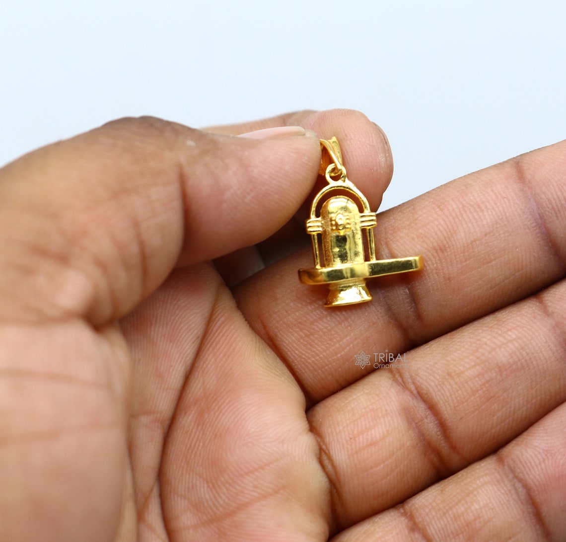 925 Sterling Silver Amazing Designer Idol Lord Shiva Lingam Pendant ...