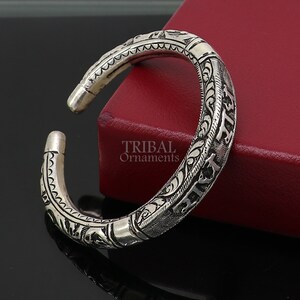 925 Sterling Silver Handmade Nakshi Work Design "radhe Radhe" Goddess ...