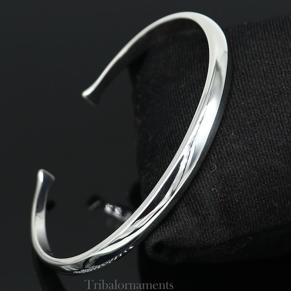 925 Sterling Silver Cuff Bracelet - Etsy