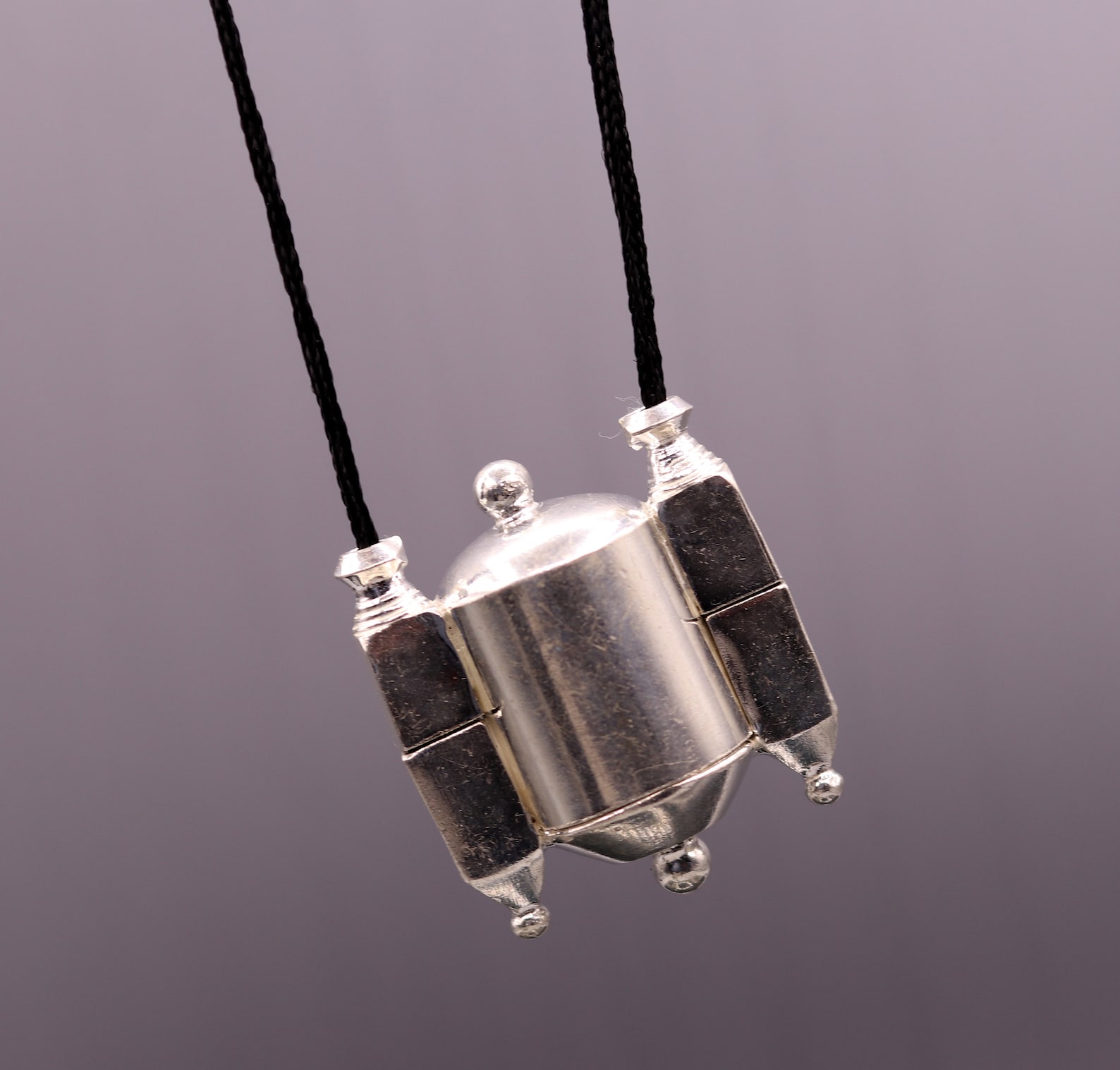 Amazing Sterling Silver Handmade Lingam Box Container Box - Etsy