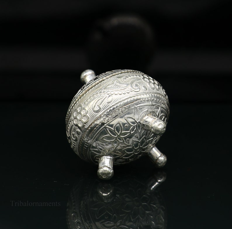 925 Sterling Silver Handmade Fabulous Trinket Box Solid - Etsy