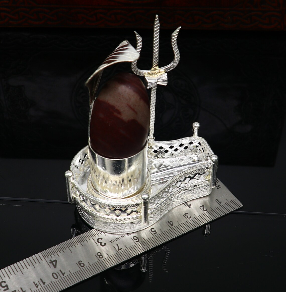 925 Solid Sterling Silver Lord Shiva Mahakal Lingam - Etsy