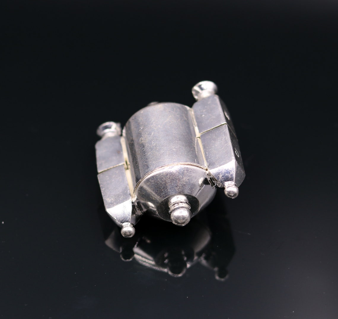 Amazing Sterling Silver Handmade Lingam Box Container Box - Etsy