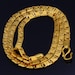 Indian Handmade 22karat Yellow Gold Fabulous Nawabi Chain Men's Women's ...