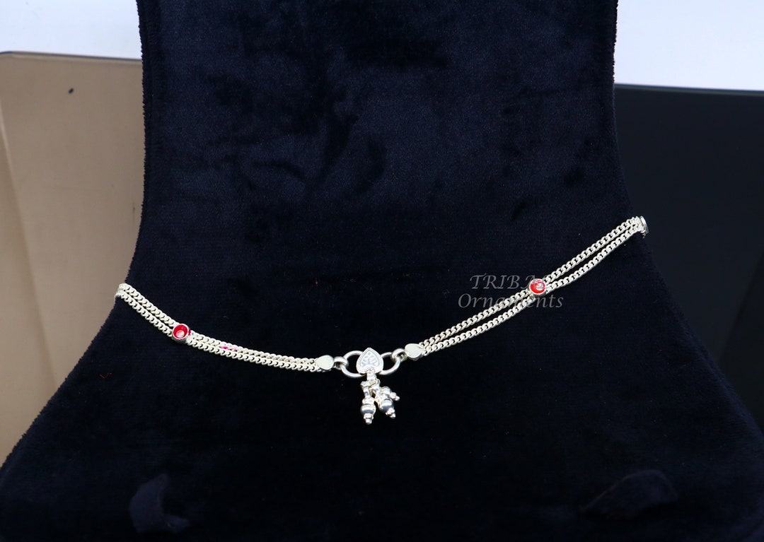 Vintage Antique Style Solid Double Strands Baby Belly Chain, Unisex ...
