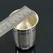 Pure 999 Fine Silver Handmade Vessels, Water/milk Glass Tumbler, Silver ...