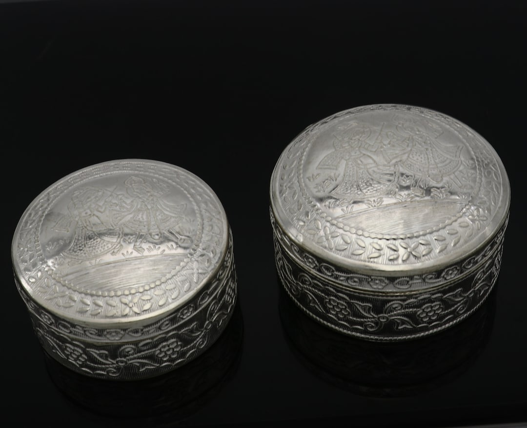 925 Sterling Silver Unique Antique Design Handmade Brides Eyes Kajal ...