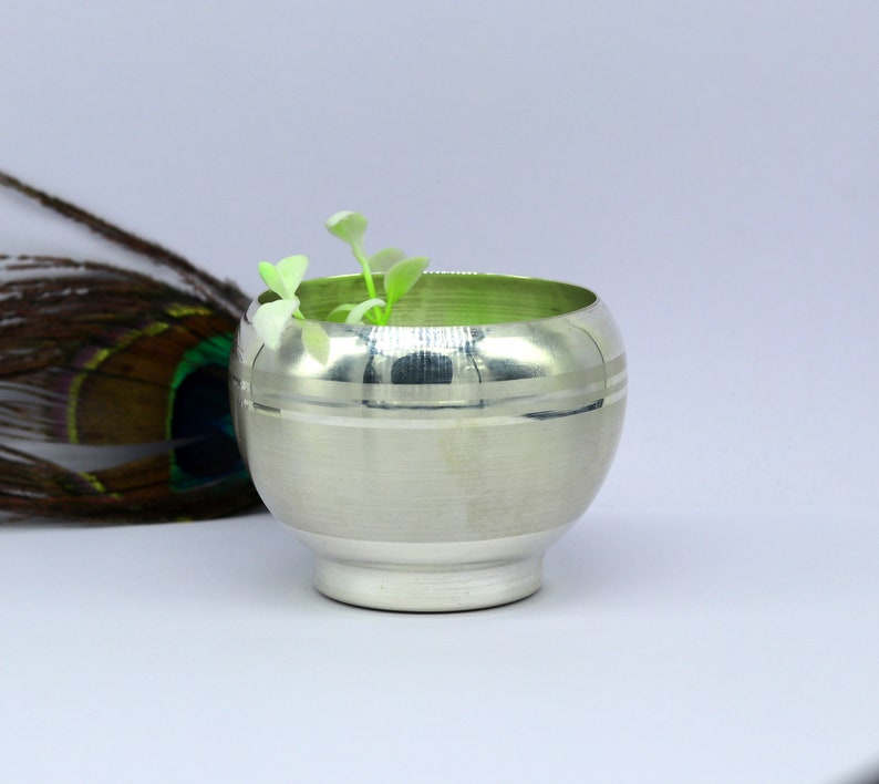 999 Pure Sterling Silver Handmade Solid Silver Utensils Bowl - Etsy