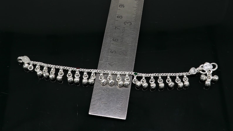 5 Handmade Sterling Silver New Born Baby Anklets | Etsy