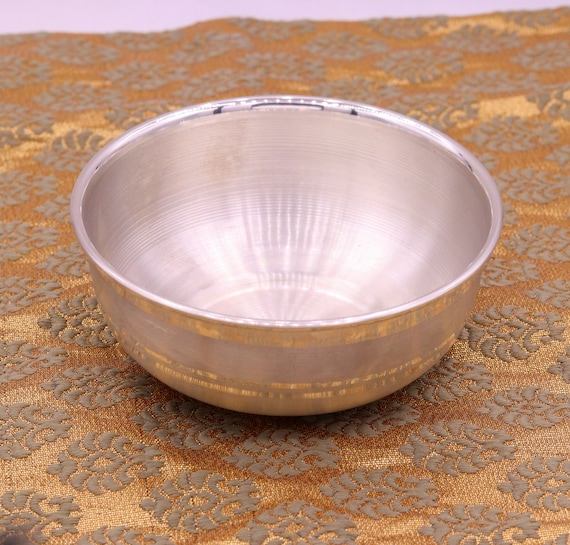 Handmade Pure 999 Fine Silver Bowl Excellent Silver Utensils | Etsy