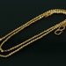 22kt Yellow Gold Sitara Chain, Rolo Chain, Fabulous Customized Girl's ...