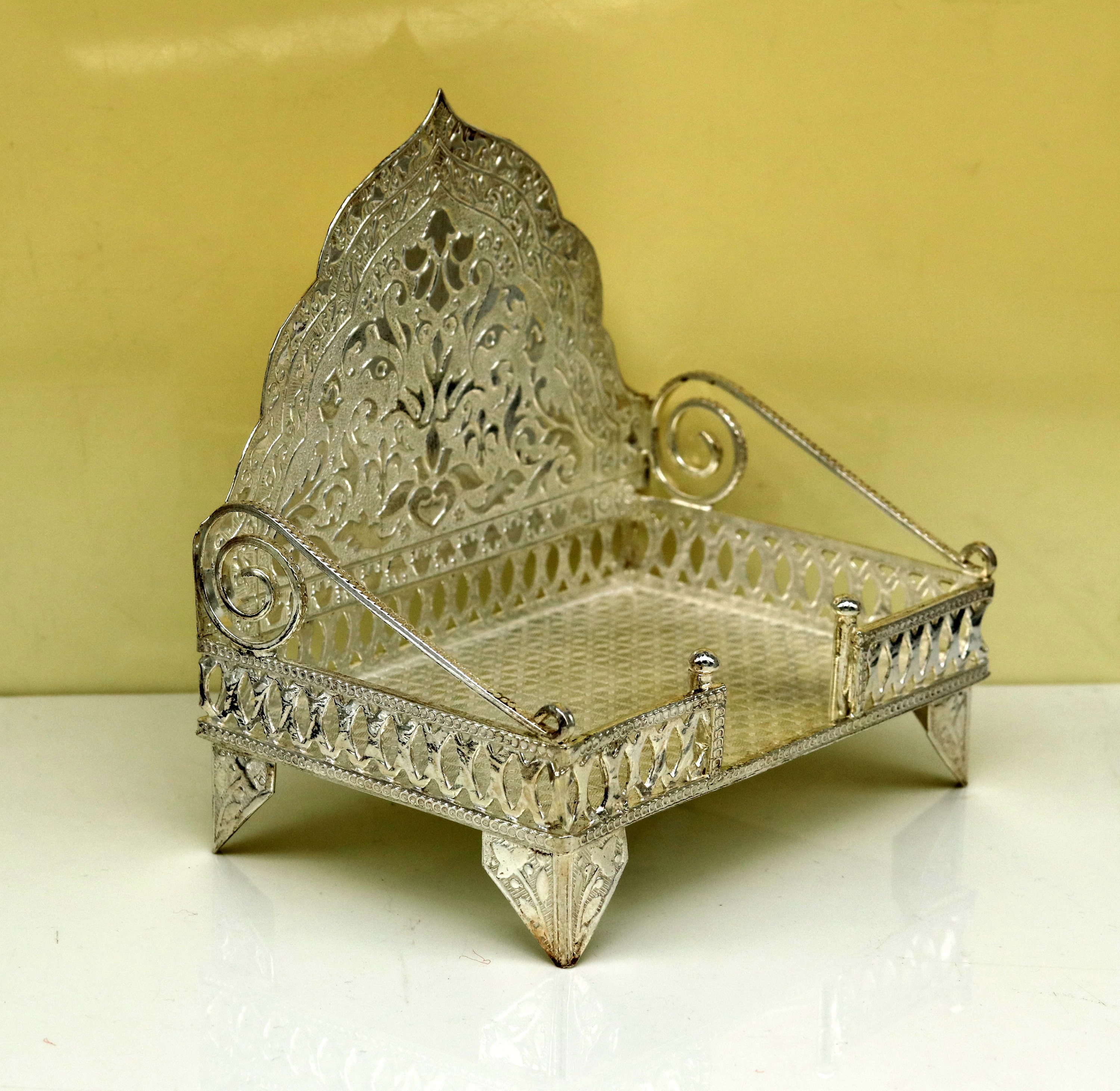 Sterling silver handmade amazing design home mini temple god | Etsy