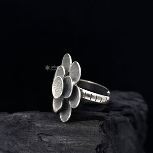 925 Sterling Silver Indian Cultural Design Handmade Silver Vintage ...