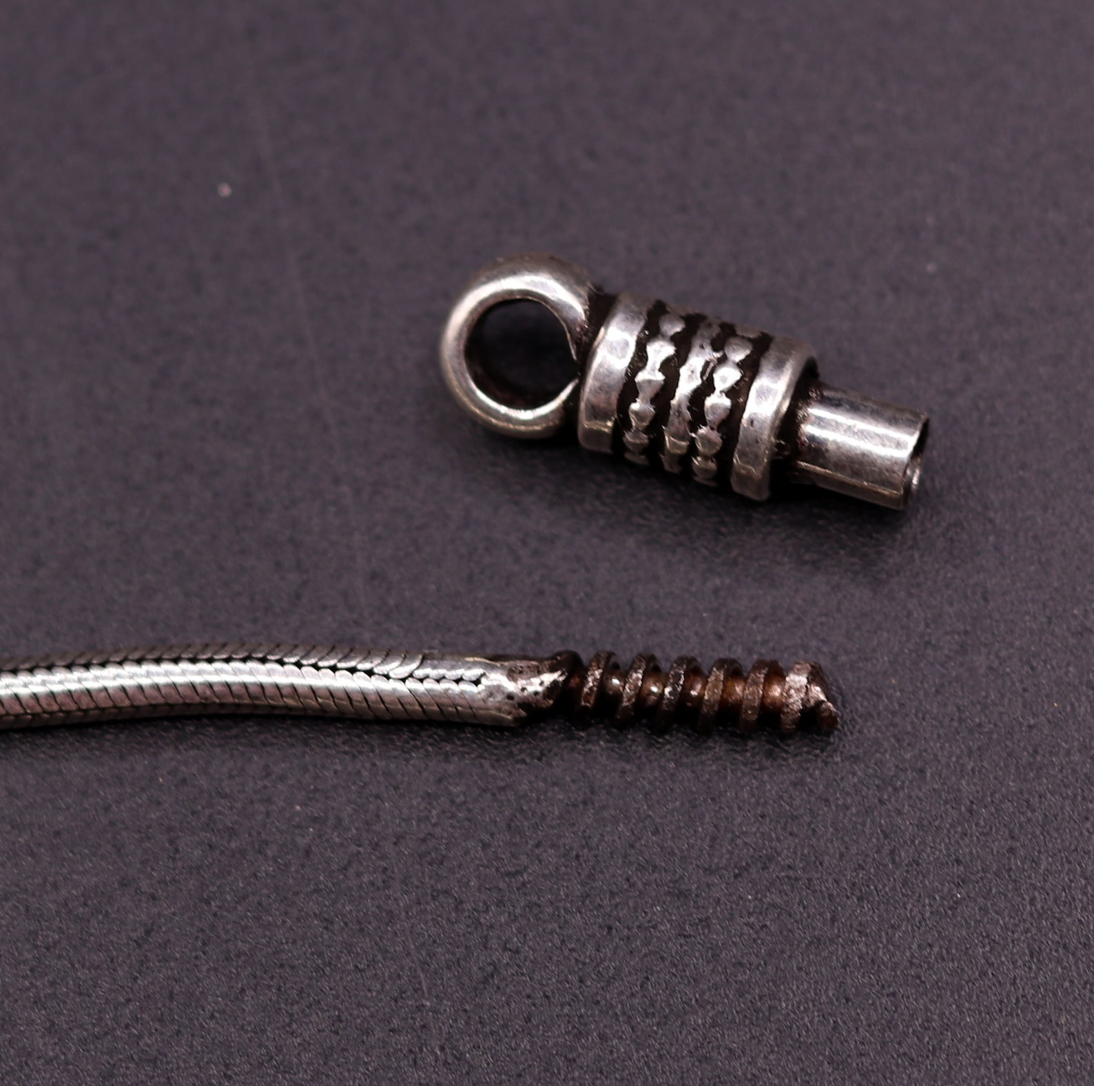 16 to 30 Long Screw Chain 925 Sterling Silver | Etsy