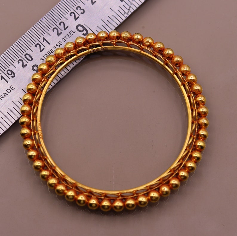 Genuine 22k Yellow Solid Gold Handmade Vintage Antique Design - Etsy