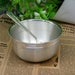 999 Solid Pure Silver Handmade Utensils Bowl and Spoon Table - Etsy