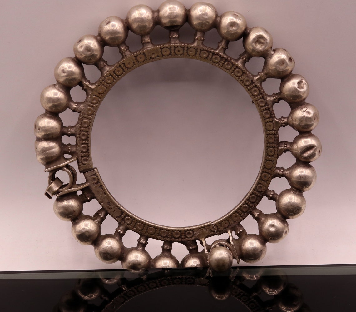 Vintage Antique Silver Old Bangle Kakan Kangan Chudi Tribal - Etsy