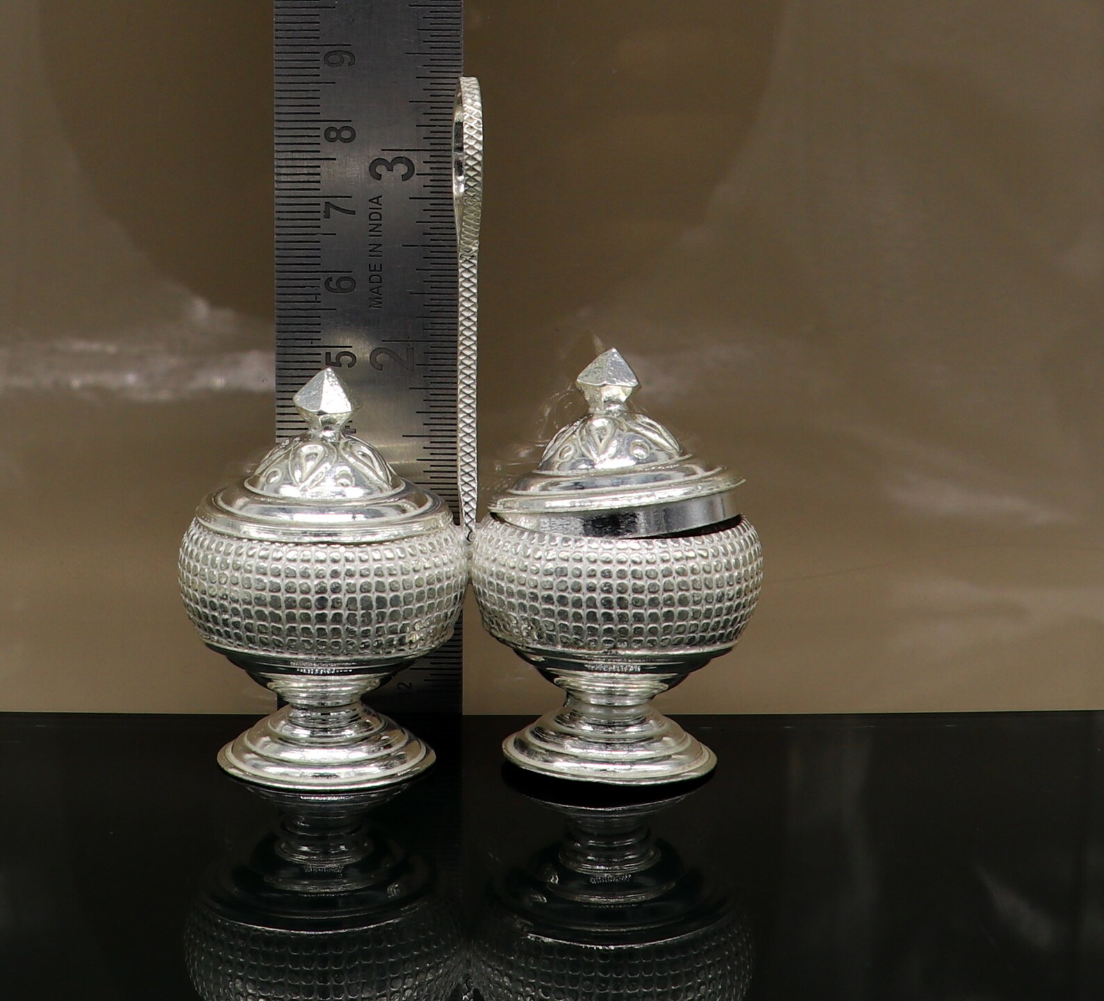 Vintage Design Sterling Silver Trinket Box Bet Way to Put - Etsy