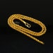 4mm 22k Yellow Gold Handmade Fabulous Rope Chain Necklace Excellent ...