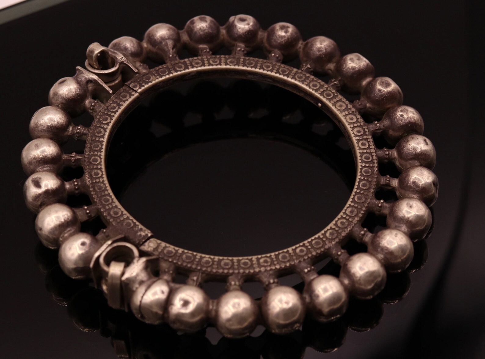 Vintage Antique Silver Old Bangle Kakan Kangan Chudi Tribal - Etsy