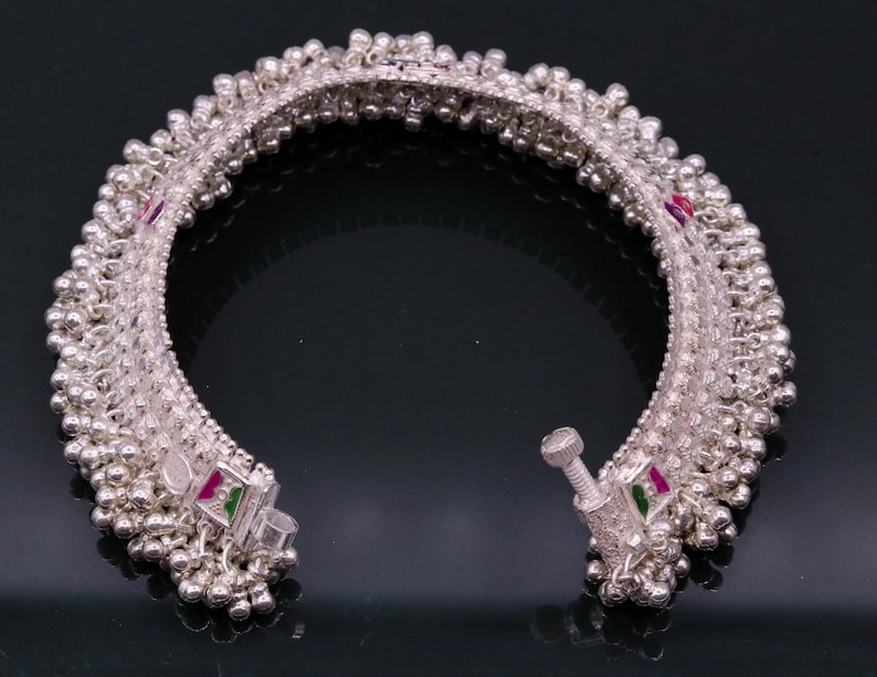 Vintage Design Handmade Solid Silver Heavy Anklet Excellent - Etsy