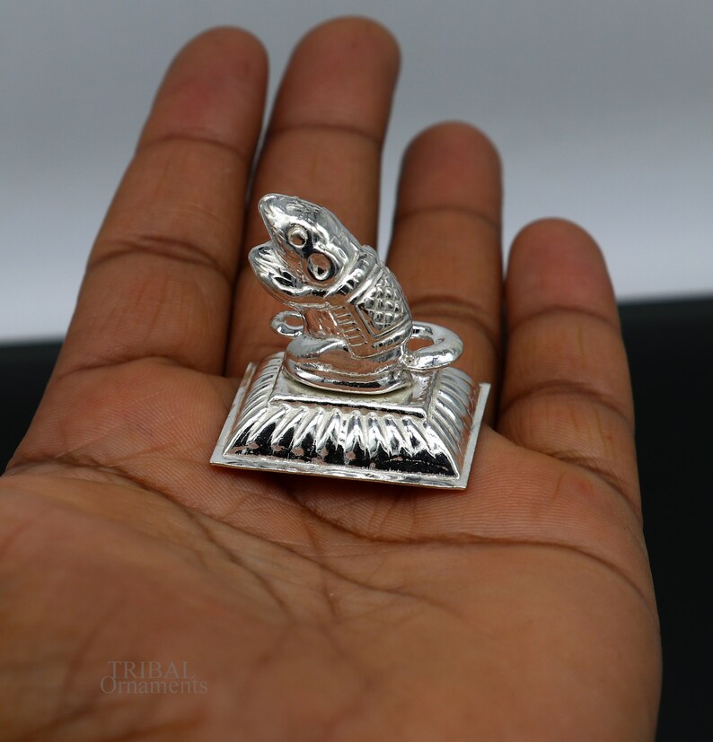 Lord Ganesha Vahan Mushak Maharaj Sterling Silver Handmade Small ...